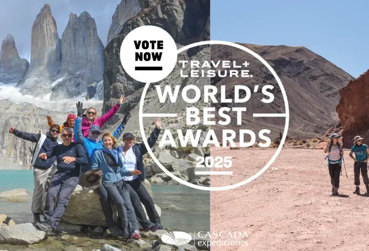 Cascada Expediciones nominated at TRAVEL + LEISURE 2025 World’s Best Awards